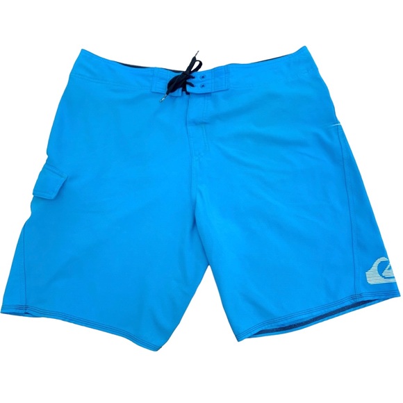 Quiksilver | Swim | Quicksilver Mens Blue Board Swim Shorts Size 4 ...